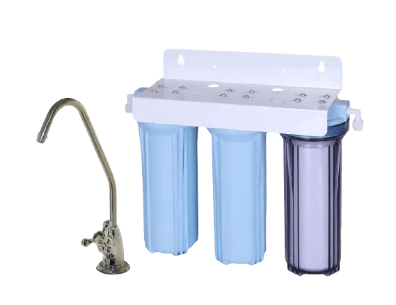 3 Stage Under Counter Water Filtration System | Water Treatment | Storage