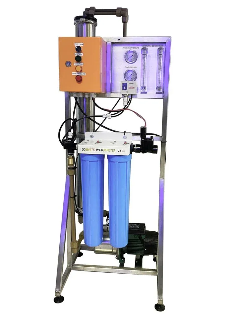 RO-1500 : 250LPH Reverse Osmosis System | Water Treatment | Storage